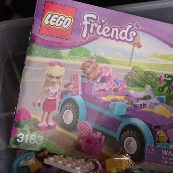 Lego | Toys | Lego Friends Purple And Pink Toy Car Set | Poshmark